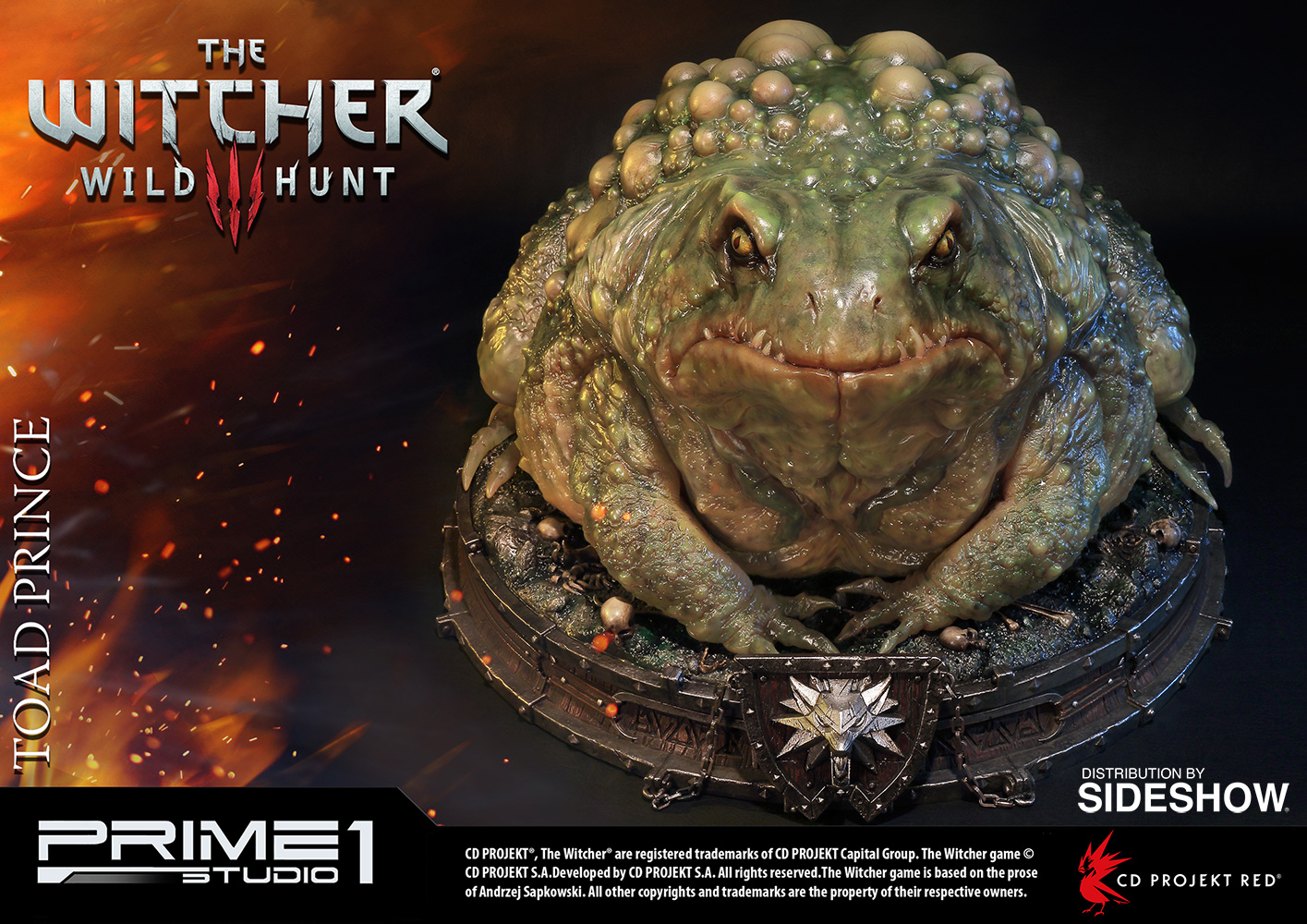 Toad Prince of Oxenfurt Statue by Prime 1 Studio