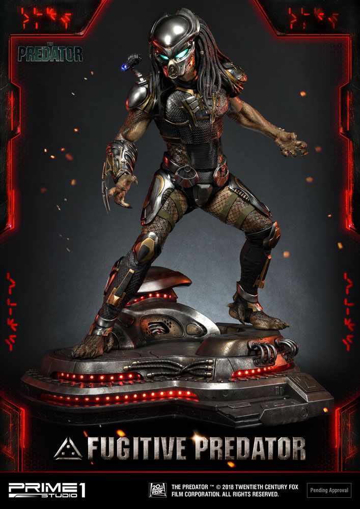 Fugitive Predator The Predator 1/4 Statue by Prime 1 Studio
