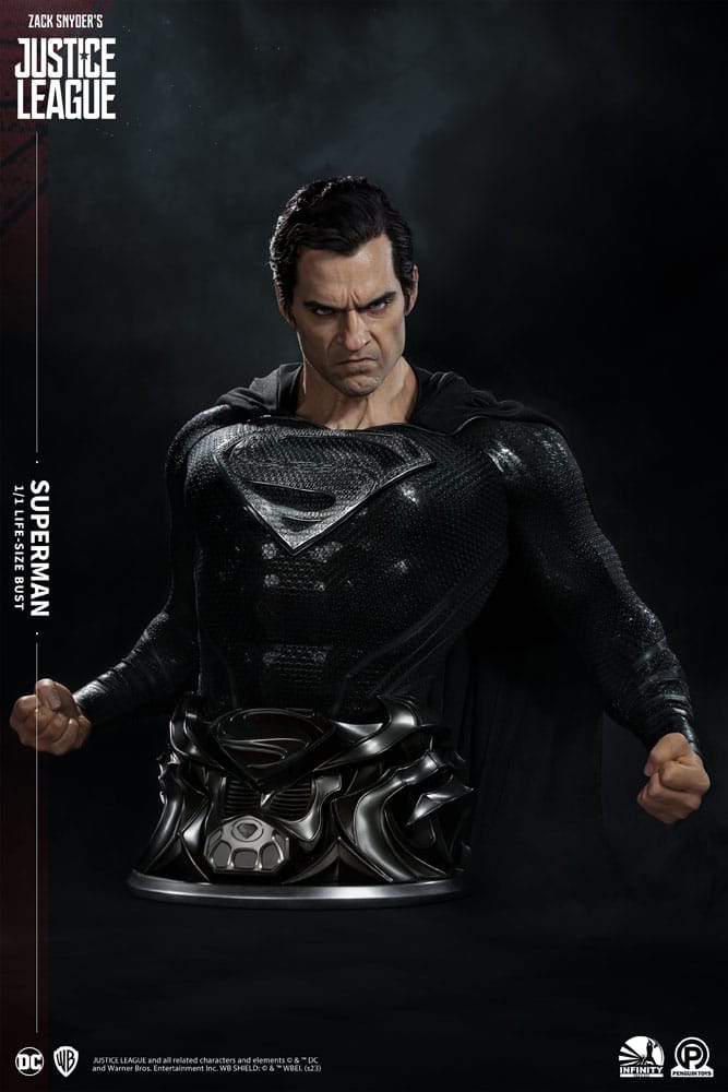 1/1 Scale Life-Size Bust : Superman Justice League Life Size Bust by ...